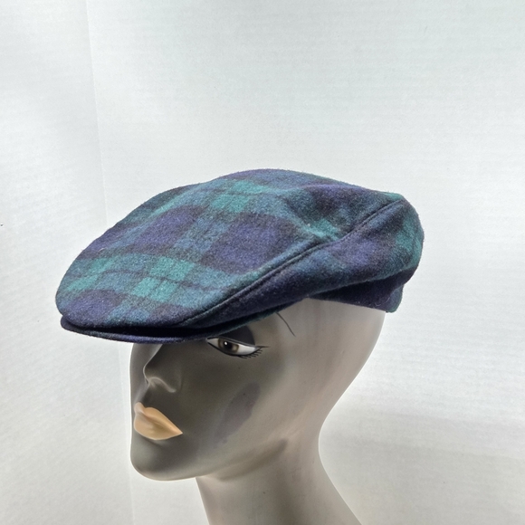 Pendleton | Accessories | Vintage Pendleton Green Blue Plaid 0 Virgin ...